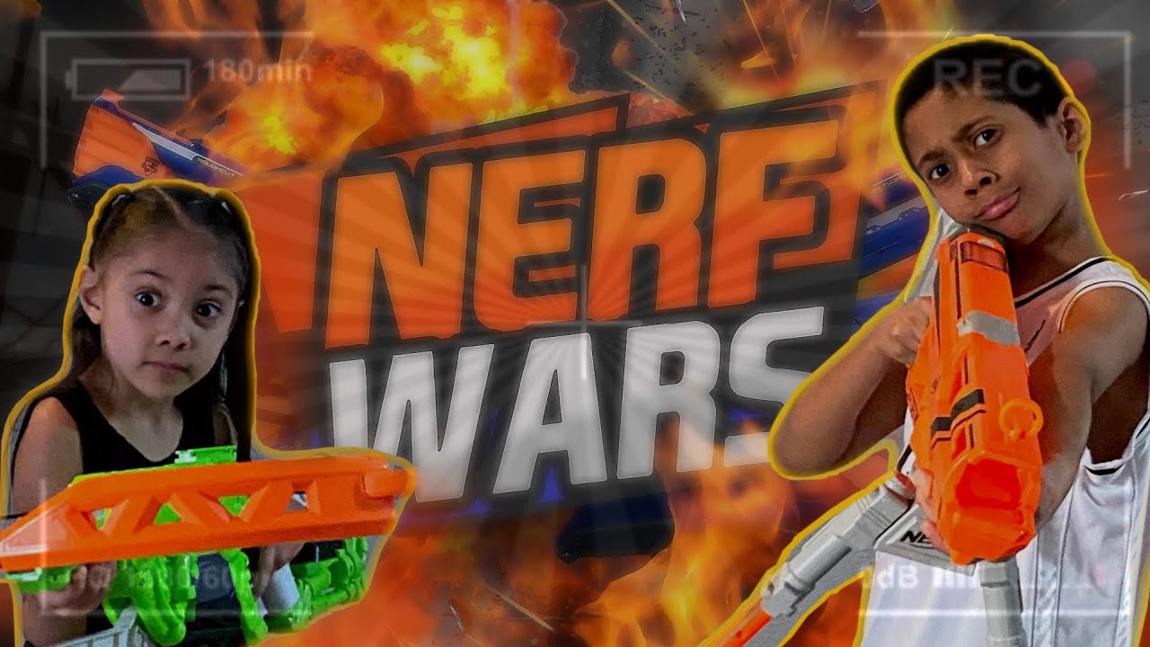NERF WARS GUNS GONE EXTREMELY WRONG 🔫 - YouTube