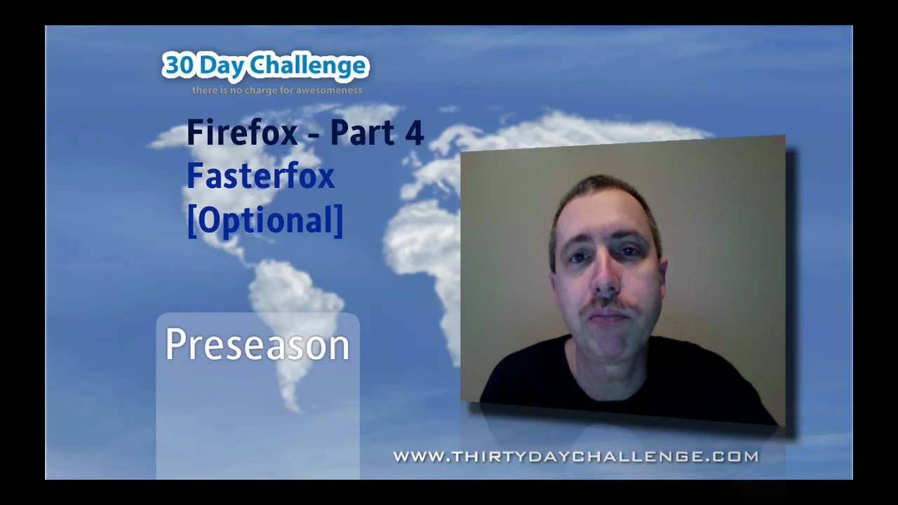 30DC - Making Firefox Faster With Fasterfox - YouTube