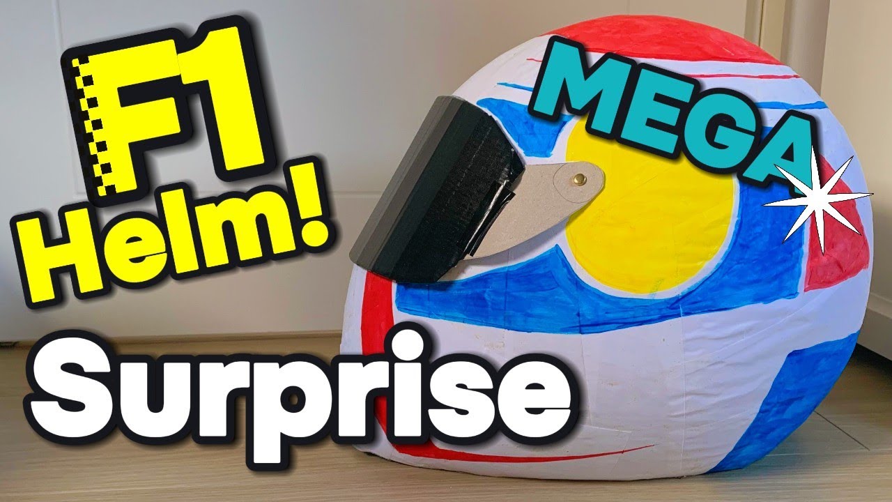 DIY: F1 HELM Surprise maken! 🏎️ | Formule 1 Origineel Sinterklaas Race ...