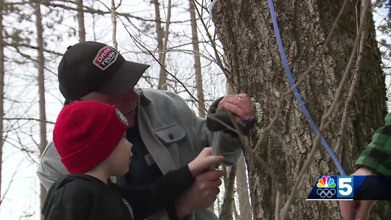 Gov. Scott kicks off maple season at Buck Family Maple Farm - YouTube