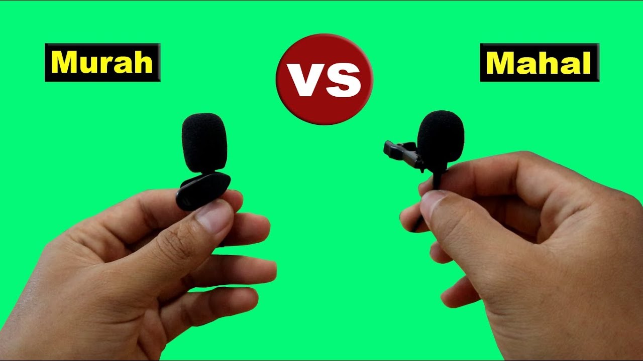 Mic Clip On Murah VS Mahal Buat Youtuber | Tips Memilih Clip On Terbaik ...