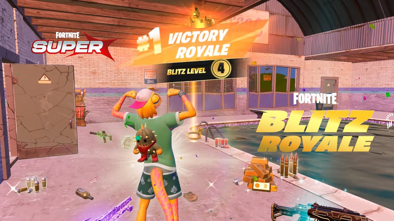 FORTNITE - BLITZ ROYALE - C6 S3 - SUPER - YouTube