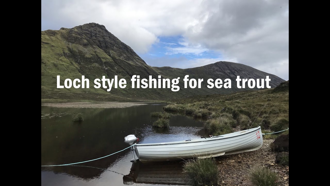 Loch style fly fishing for sea trout from a boat | Scotland - YouTube