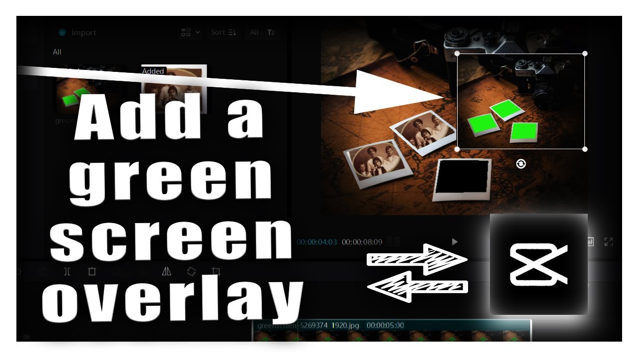 Capcut Pc Tutorial: The Best Way To Add A Green Screen Overlay With ...
