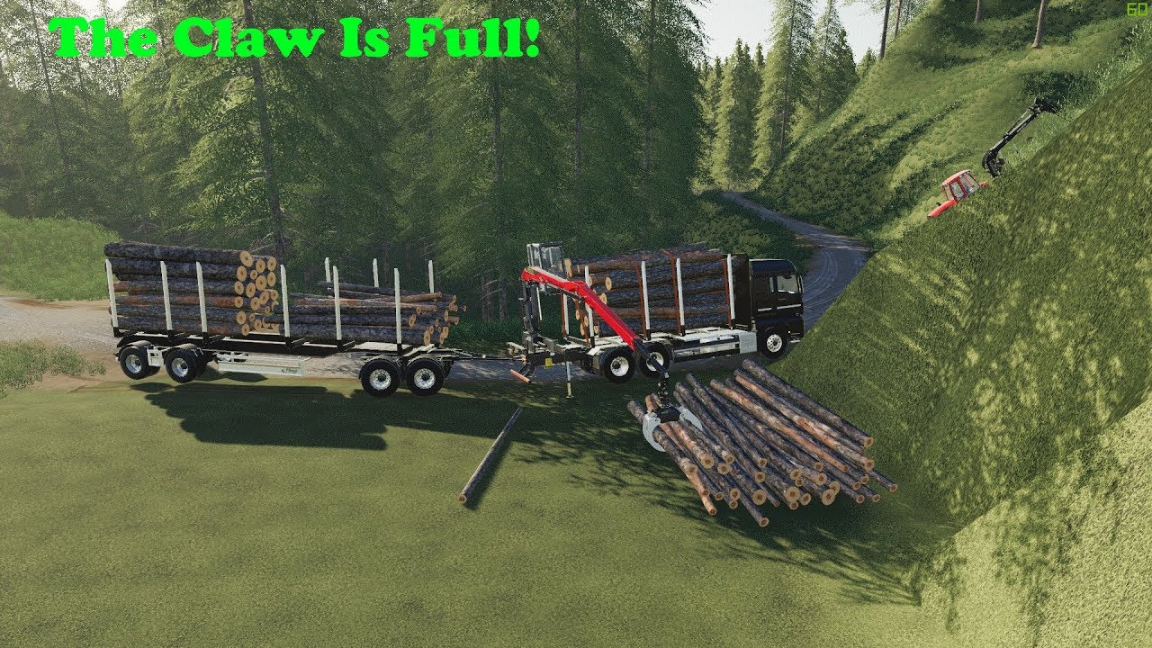 FS19 | Logging On Bergholmen | Last Load! | S1 EP13 - YouTube