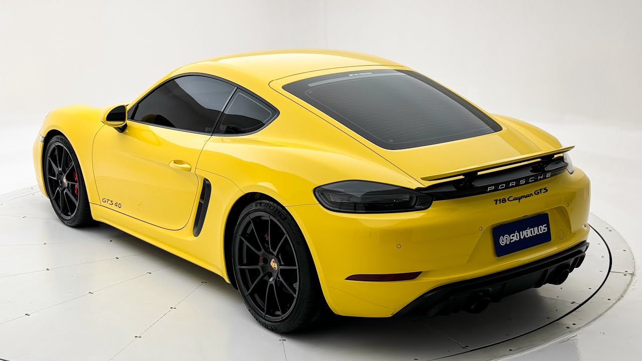 718 CAYMAN COM MOTOR DE GT3 RS?! ESSE É O PORSCHE 718 CAYMAN GTS, MAIS ...