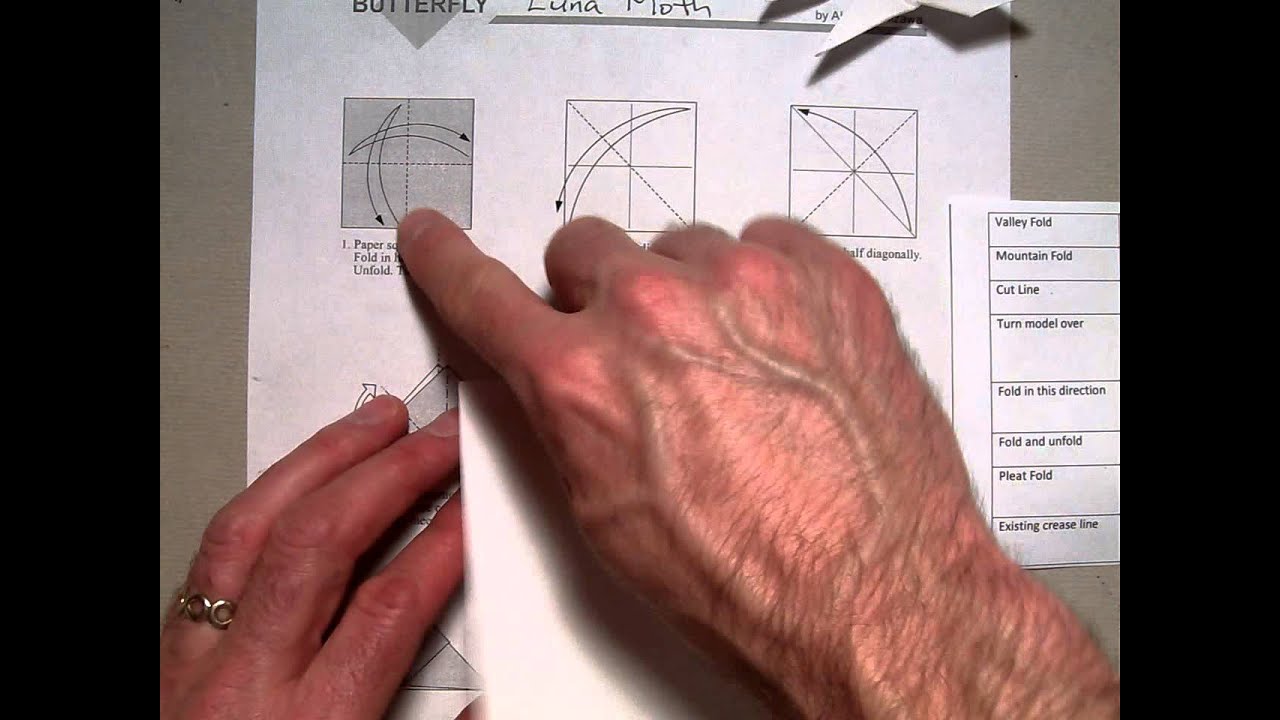 How to read origami instructions (part 1).MOV - YouTube