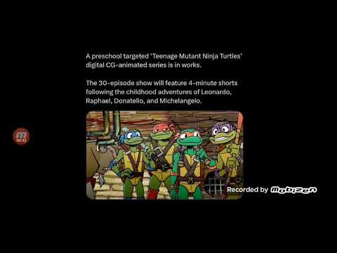 A CG animated TMNT Preschool series is on the works on YouTube. - YouTube