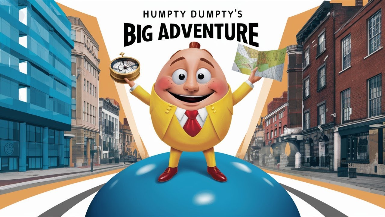 Humpty Dumpty's Big Adventure: A Fun and Uplifting Nursery Rhyme Song ...
