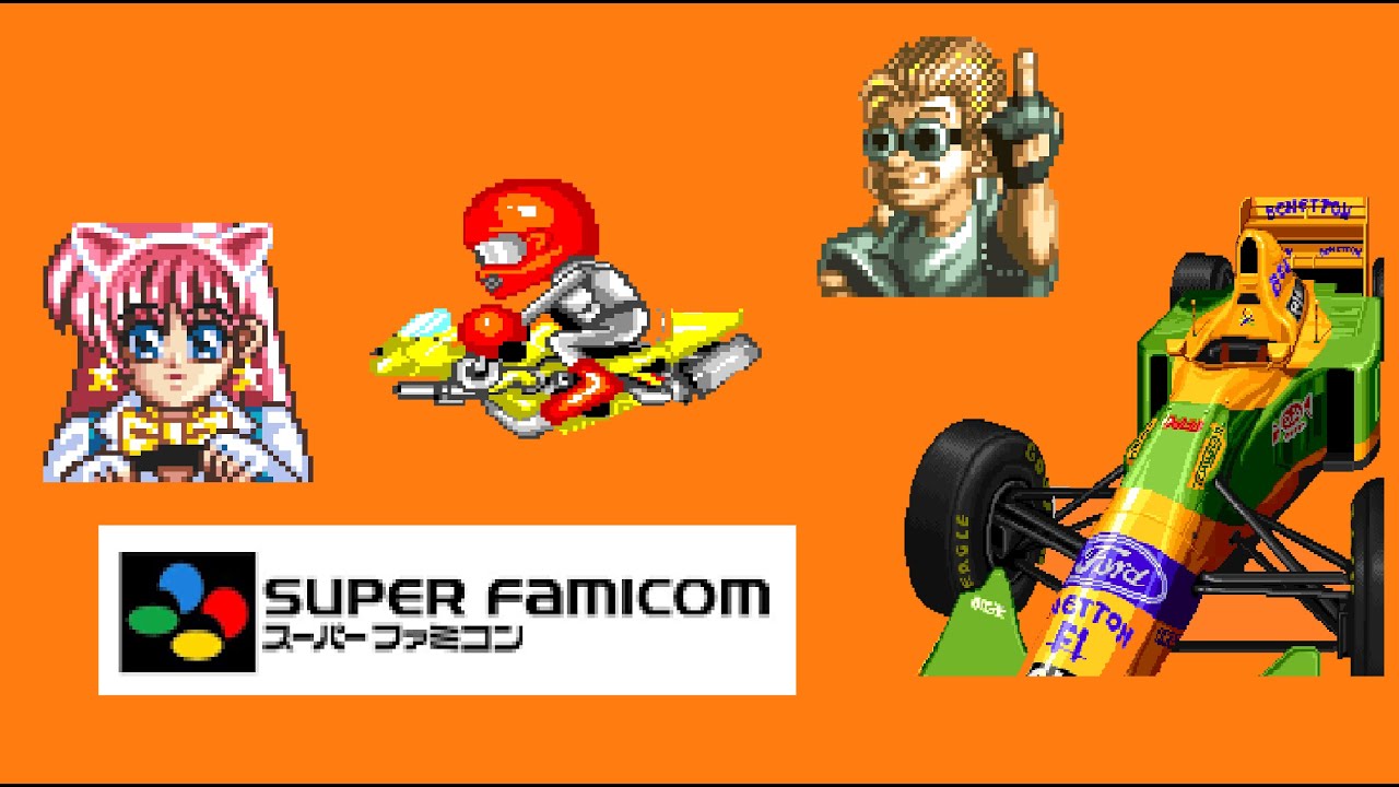 Top 25 of the best Super famicom racing games - YouTube