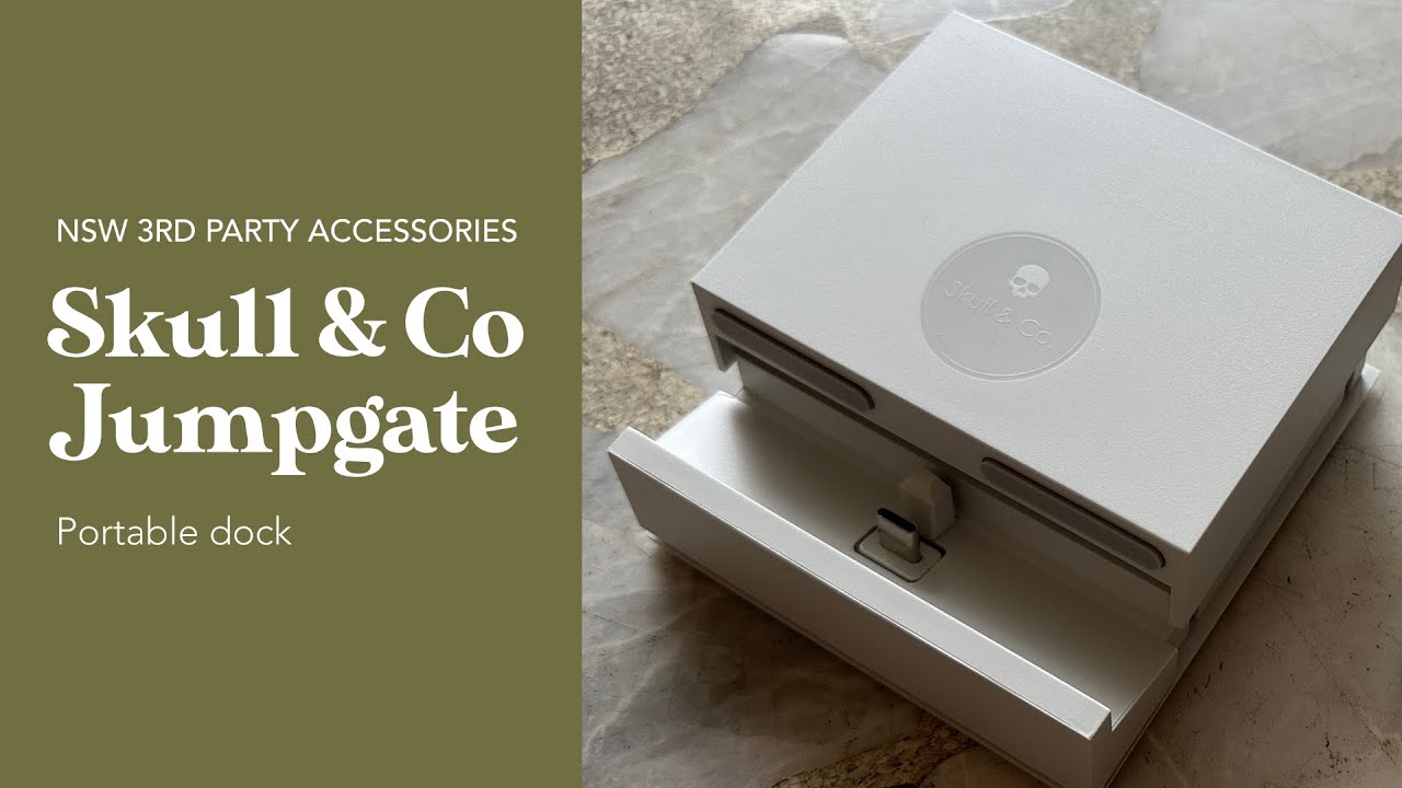 Nintendo Switch Accessories - Skull & Co Jumpgate Dock - YouTube