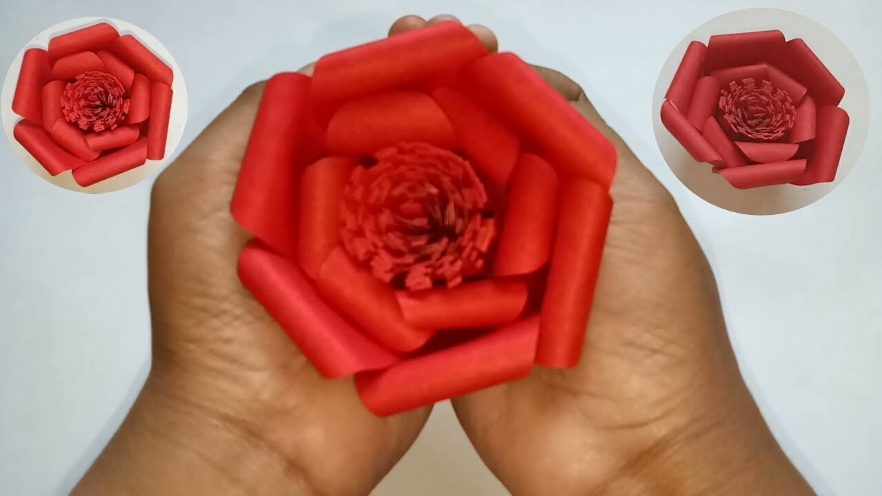How to make paper flower | Kagaj ke phool | Paper flowers | DIY| Flower ...