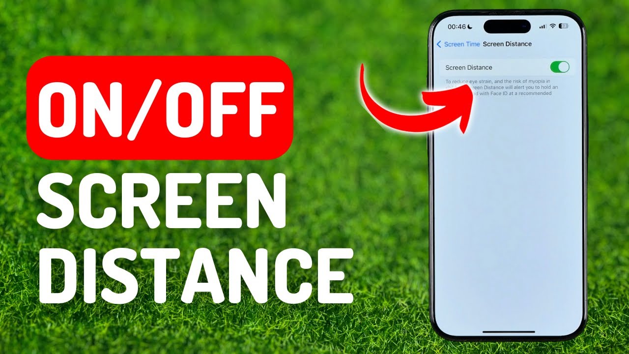 How to Turn On or Off Screen Distance Alerts on iPhone - YouTube