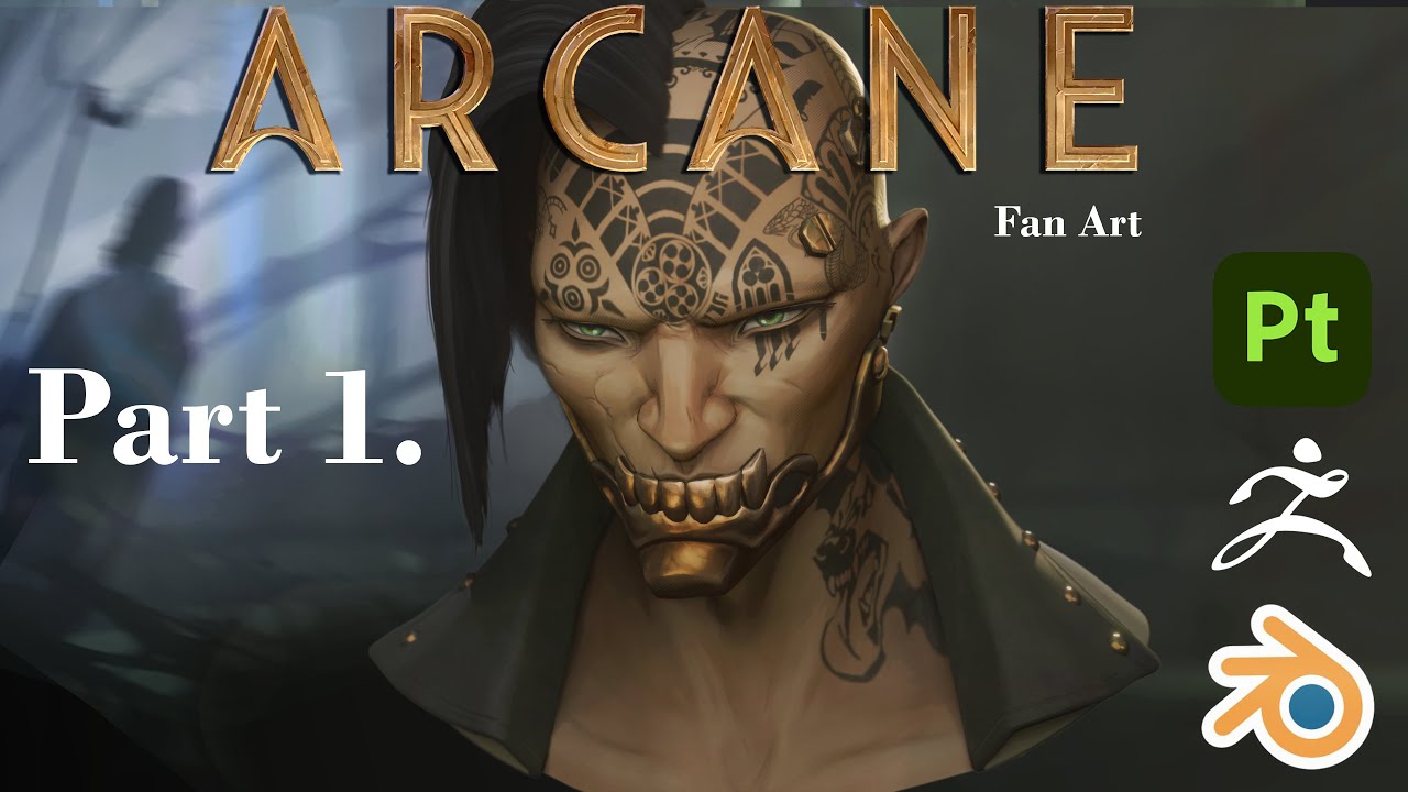 PART I: The Making of “Finn”: Arcane Fan Art: Zbrush and Blender ...