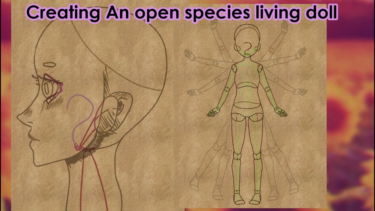 Creating An open species living doll - YouTube