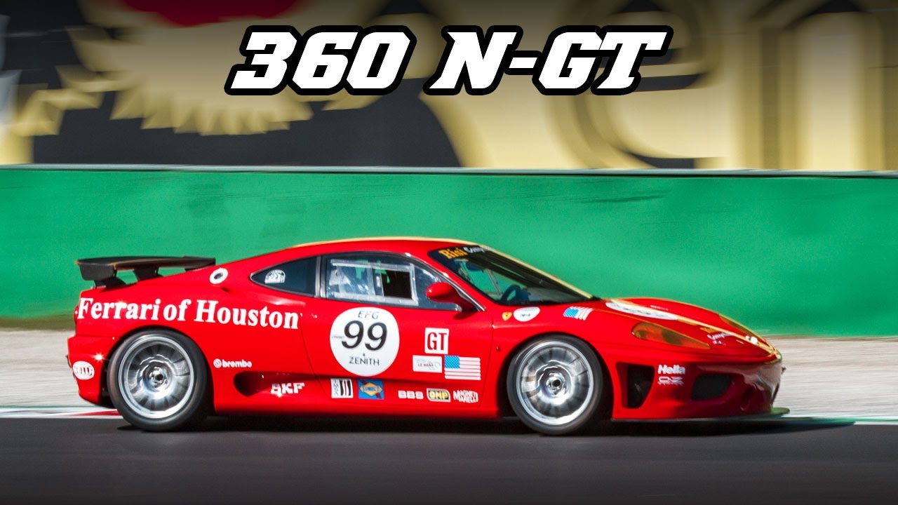 FERRARI WEEK video 1 - Ferrari 360 N-GT (insane downshifts) - YouTube