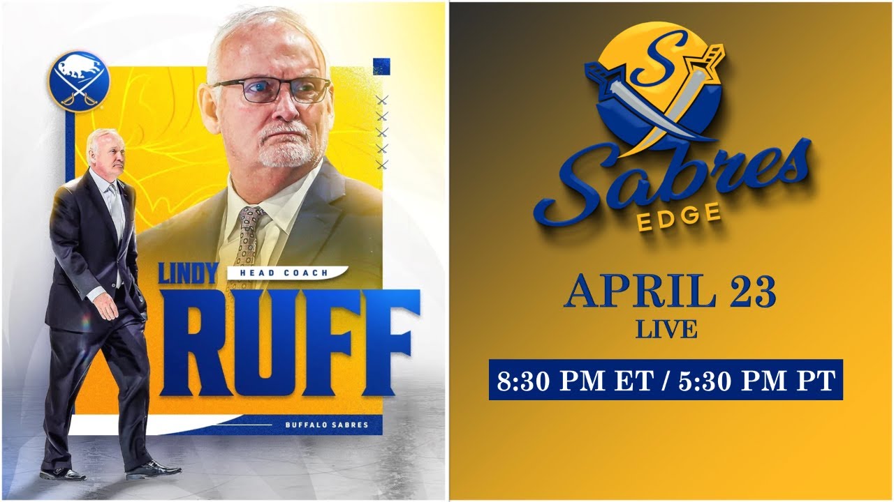 Lindy Ruff Returns: Can He Revive the Buffalo Sabres? - YouTube
