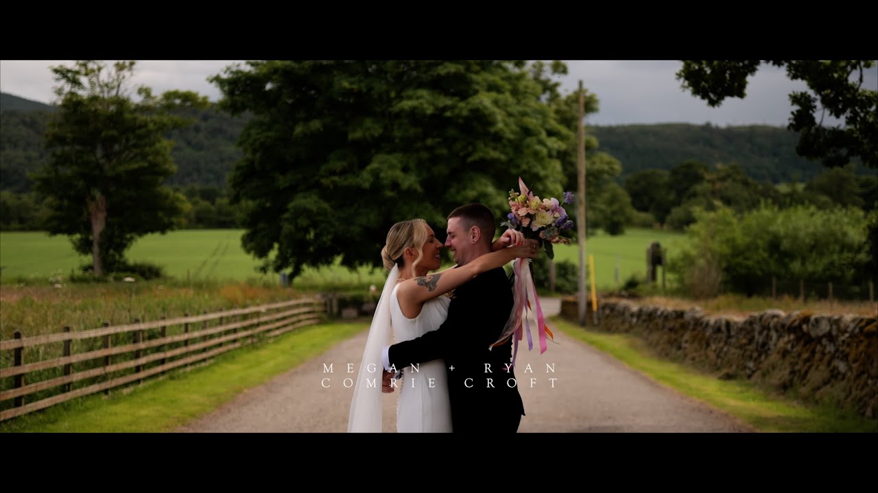 Megan + Ryan / Comrie Croft Wedding / Crieff, Perth and Kinross - YouTube
