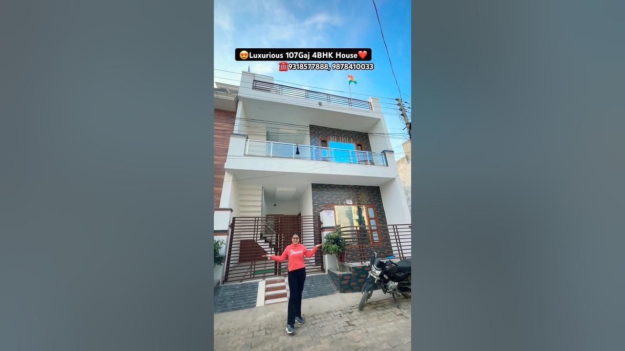 🔥Luxurious 107Gaj 4BHK House For Sale in prime location,Near Chandigarh ☎️9318577888 - YouTube