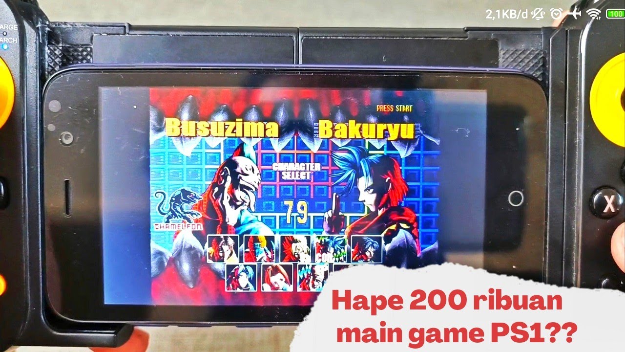 HP 200 ribuan kuat gak main game ps1?? - YouTube