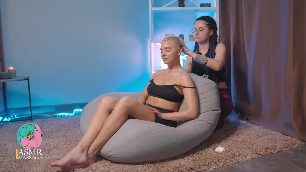 Muscle-Easing ASMR Seated Massage Session - YouTube