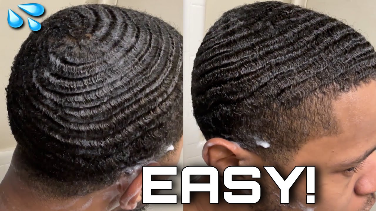 How to Wash 360 Waves (Wash & Style Method Visual Guide) - YouTube