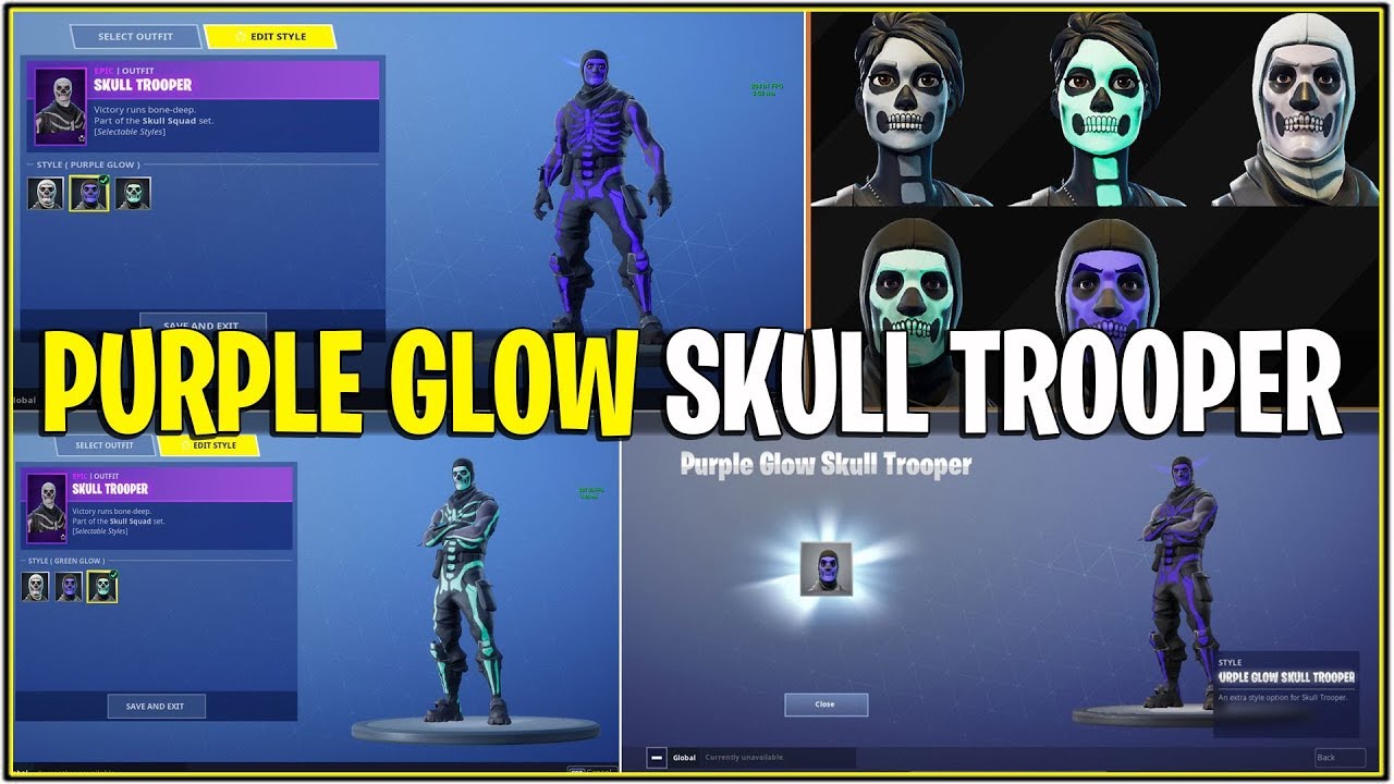 *NEW* Fortnite: OG PLAYERS GET THE "PURPLE" SKULL TROOPER! | (OG Skin ...