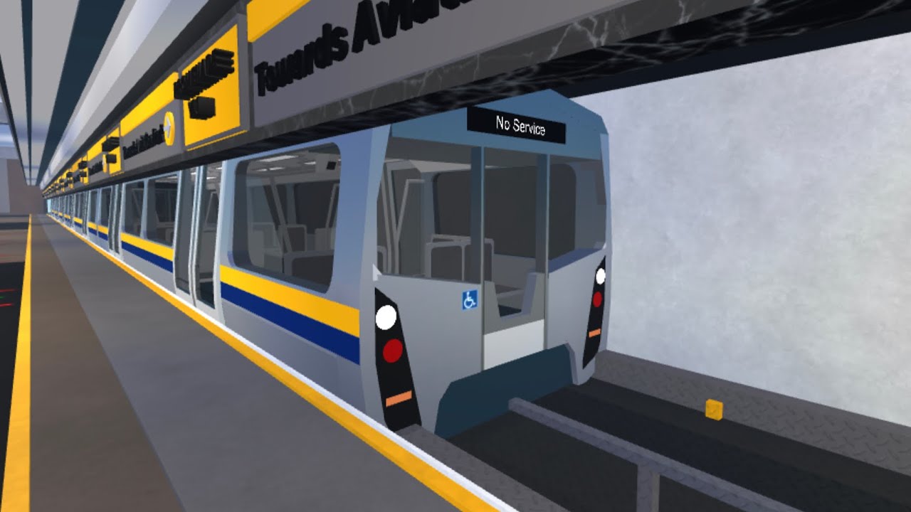 (Roblox) Automatic Promenade Metro From Promenade To RainTee Cove By M ...