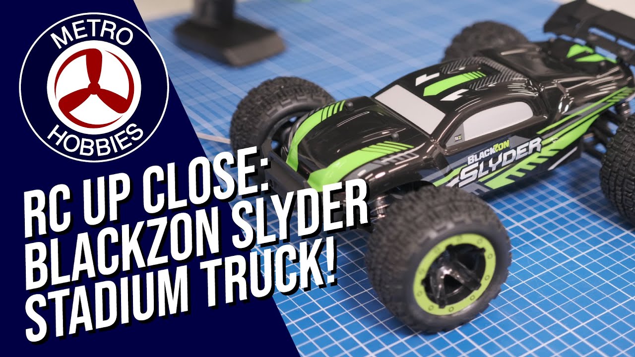 Blackzon Slyder Electric RC Stadium Truck | Radio Control Up Close ...