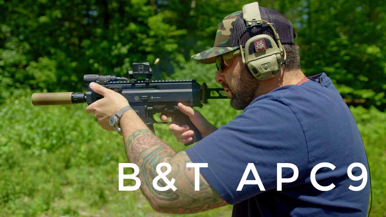 B&T APC9 - Yes, it takes Glock mags - YouTube