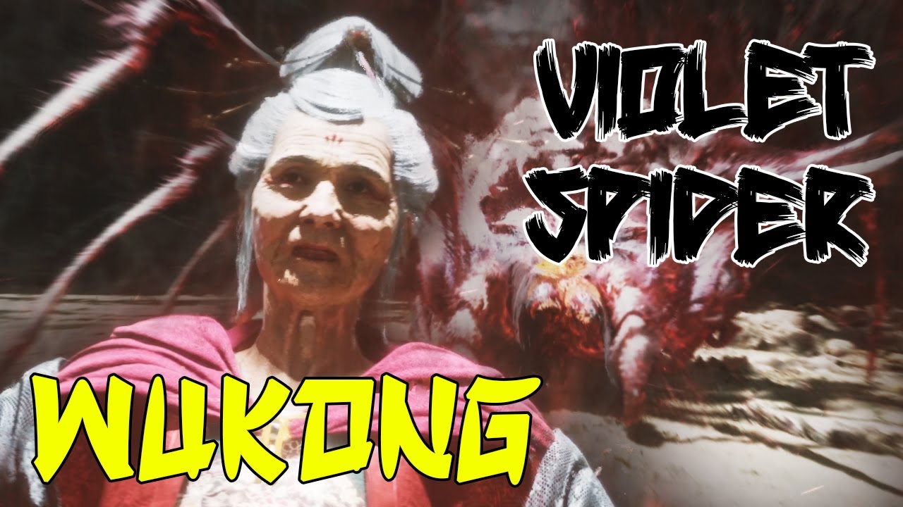 Black Myth: Wukong - Violet Spider Boss Fight - YouTube