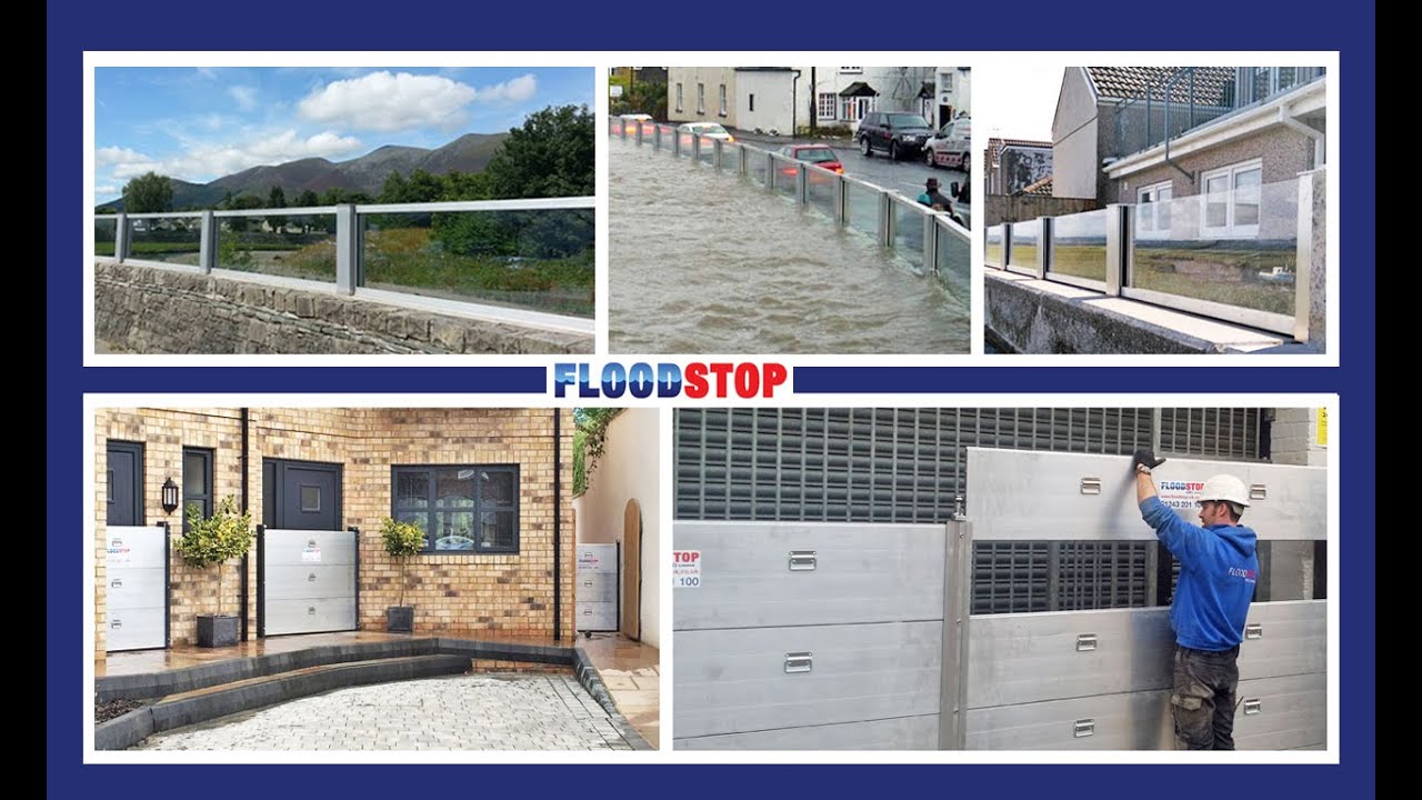 Flood Barriers & Flood Defence Products - Floodstop Ltd - YouTube