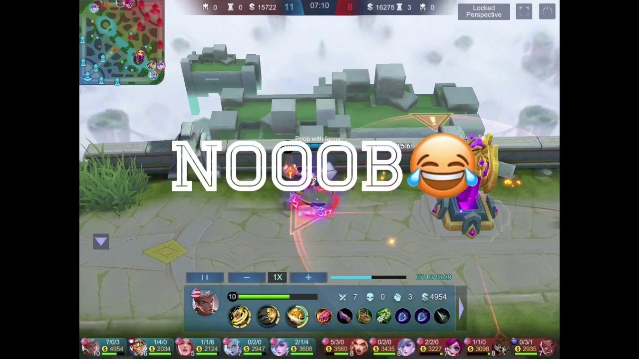 |Mobile Legend| Chou meme gameplay; met no.1 masha😳 - YouTube