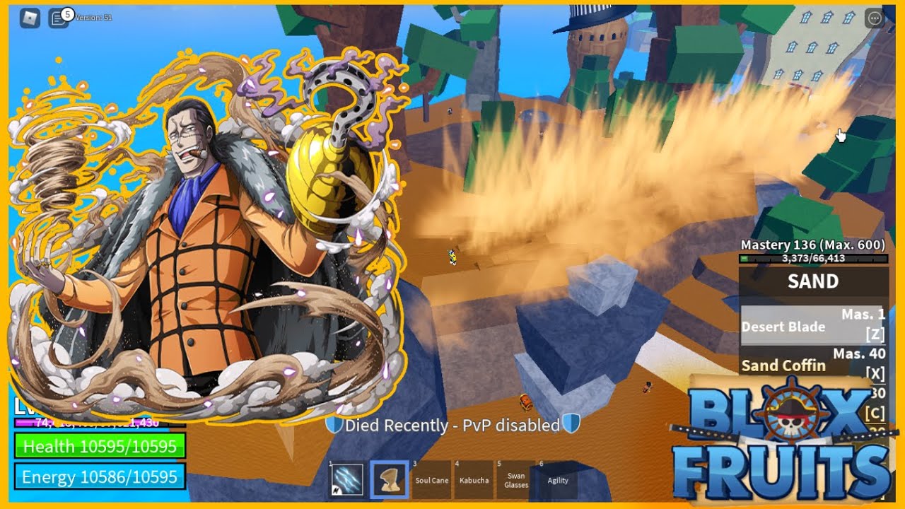 Sand Awakening Showcase in Blox fruit | Update 17 - YouTube