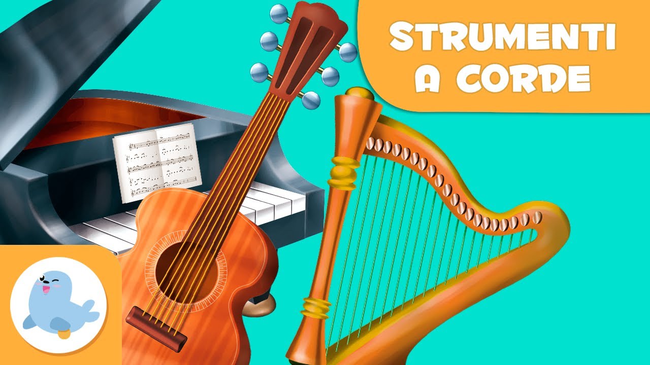 Gli strumenti a corde per bambini: Episodio 3 - Impara la musica - YouTube
