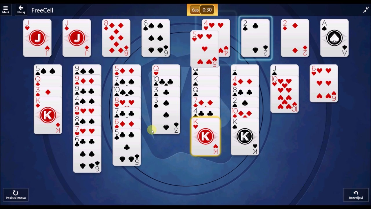 Microsoft Solitaire Collection - FreeCell January 20 2017 - YouTube