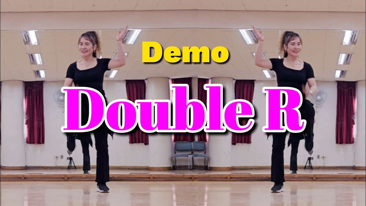 [Demo]Double R/Linedance/High Improver #연천군라인댄스 - YouTube