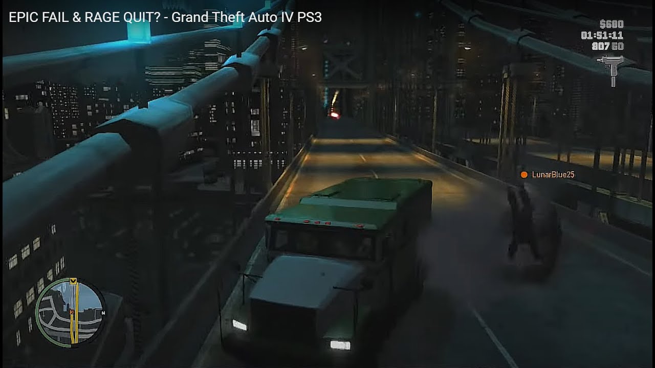 Grand Theft Auto IV - PS3 | EPIC FAIL & RAGE QUIT? - YouTube