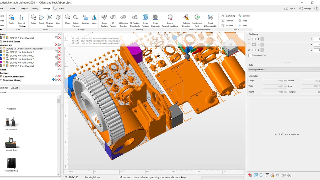 Netfabb 3D Nester-(Monte Carlo Nester) - YouTube