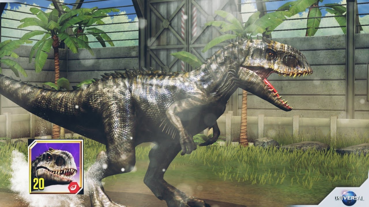 INDOMINUS REX GEN 2 SHOWCASE!!! || Jurassic World The Game - YouTube