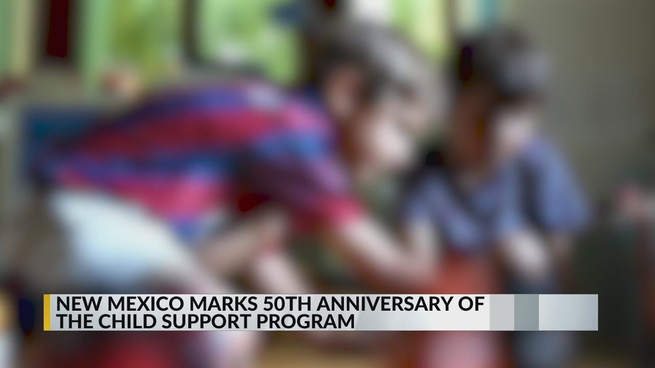 New Mexico commemorates 50 years of Child Support Program - YouTube