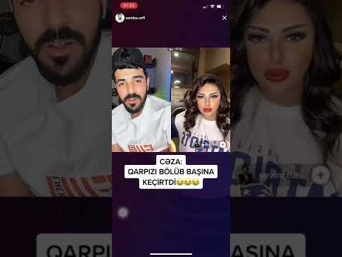 SEVINC QARPIZI BASINA KECIRDI 😂 SEMKA TIKTOK CANLI YAYIM YARISMA (2022)
