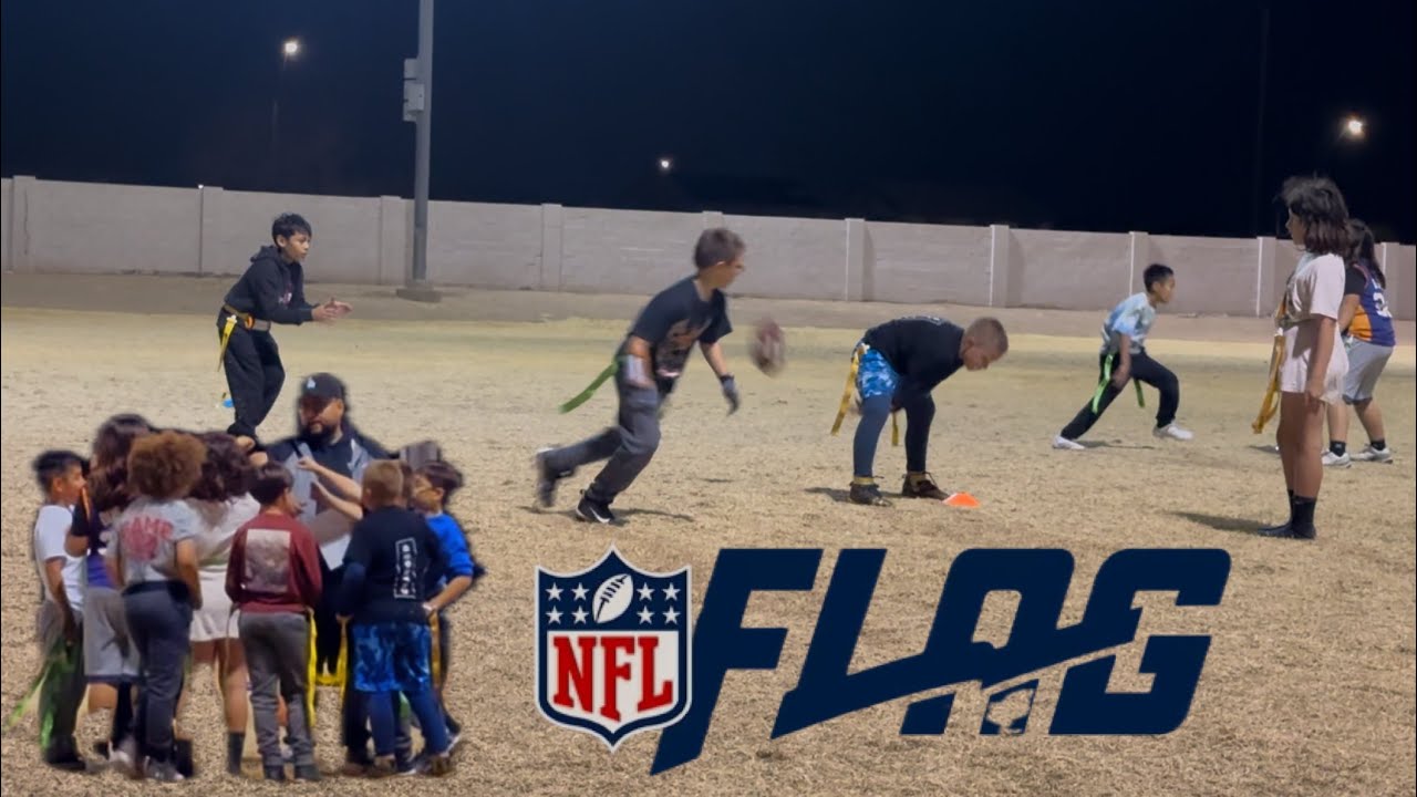 Brayden 8u & 10u NFL Flag Football Practice 2-13-25 COWBOYS & BEARS ...