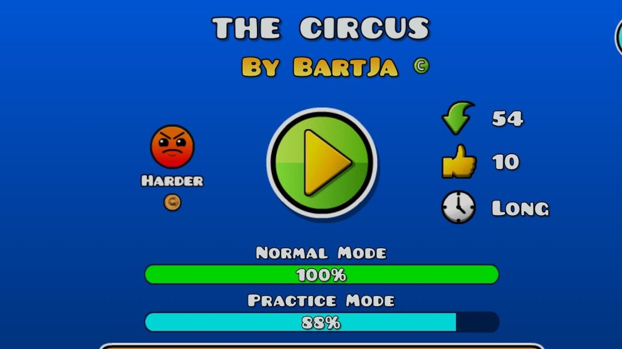The CirCus (¿Easy Demon?) Resubido| Geometry Dash - YouTube