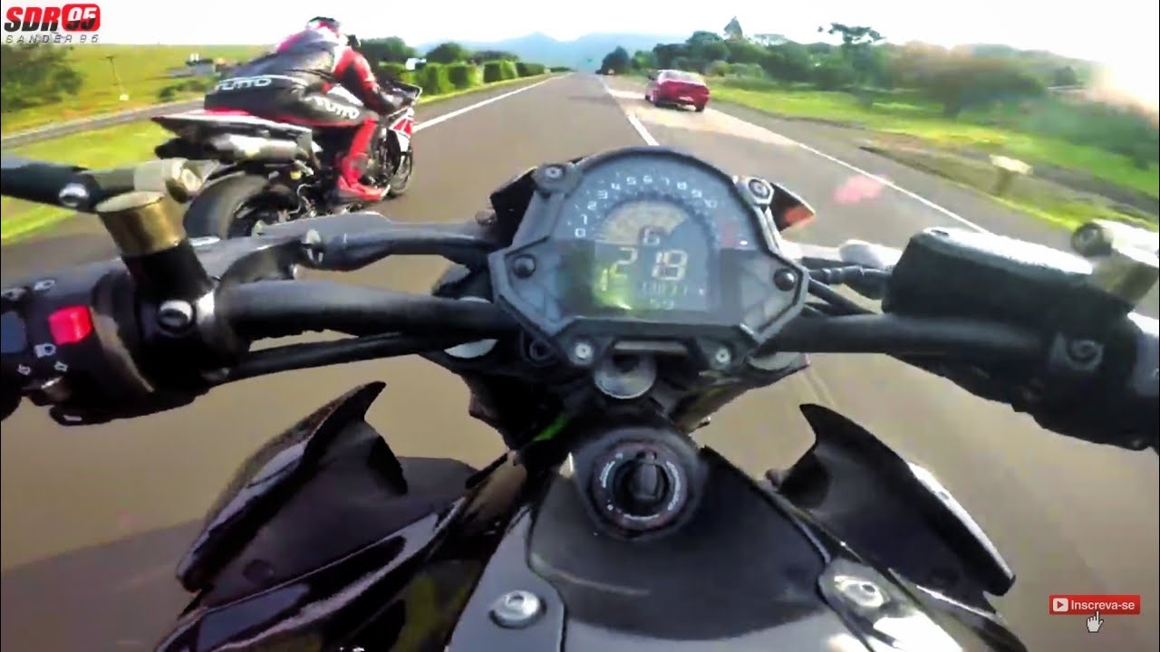 Acelerando a Kawasaki Z900 - *QUE TORQUE ABSURDO! - Z900, R1, Ninja 300 ...