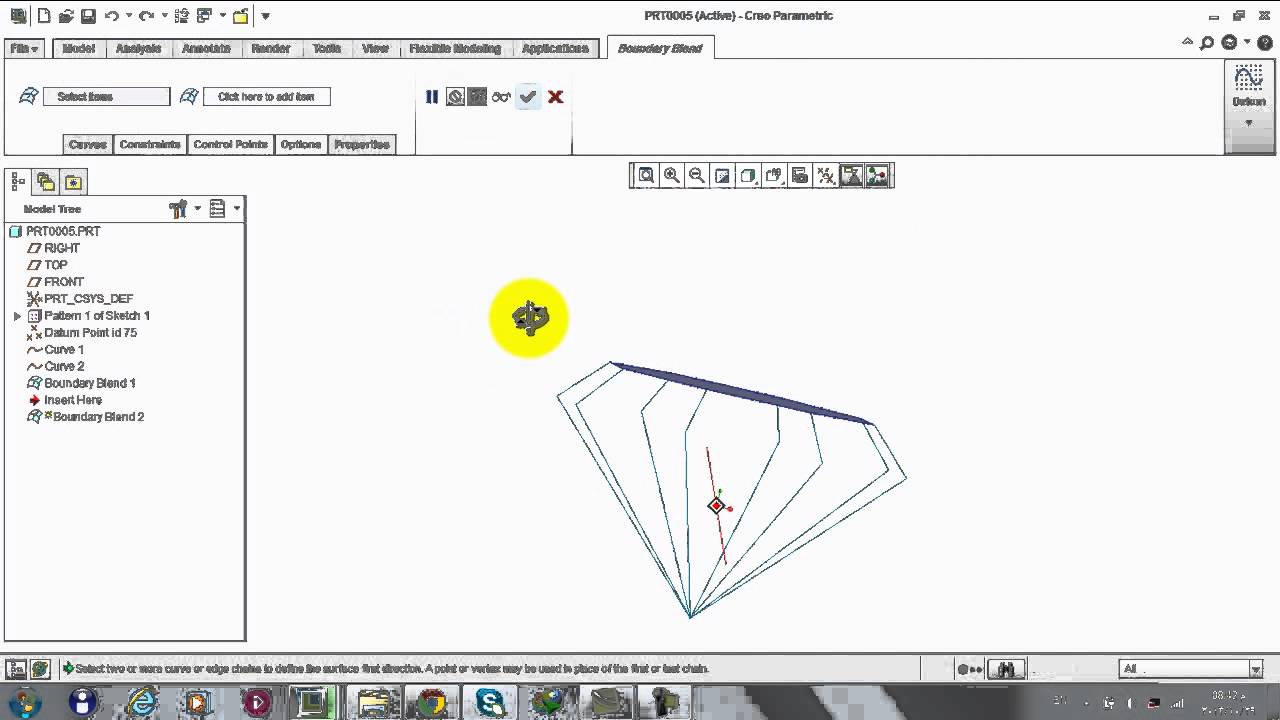 mastering creo by examples 1 - YouTube