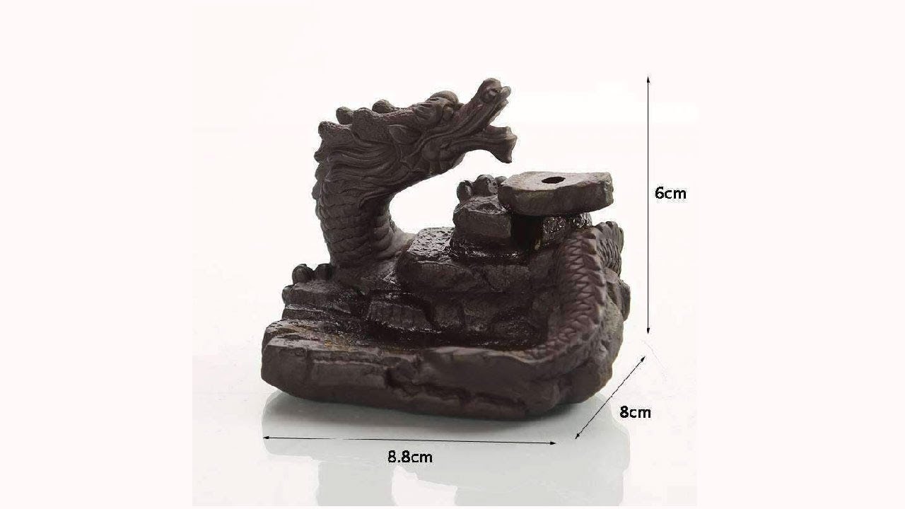 Mini Dragon Incense Burners - YouTube
