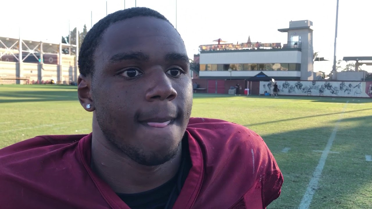 Fall Camp Day 10: Markese Stepp - YouTube