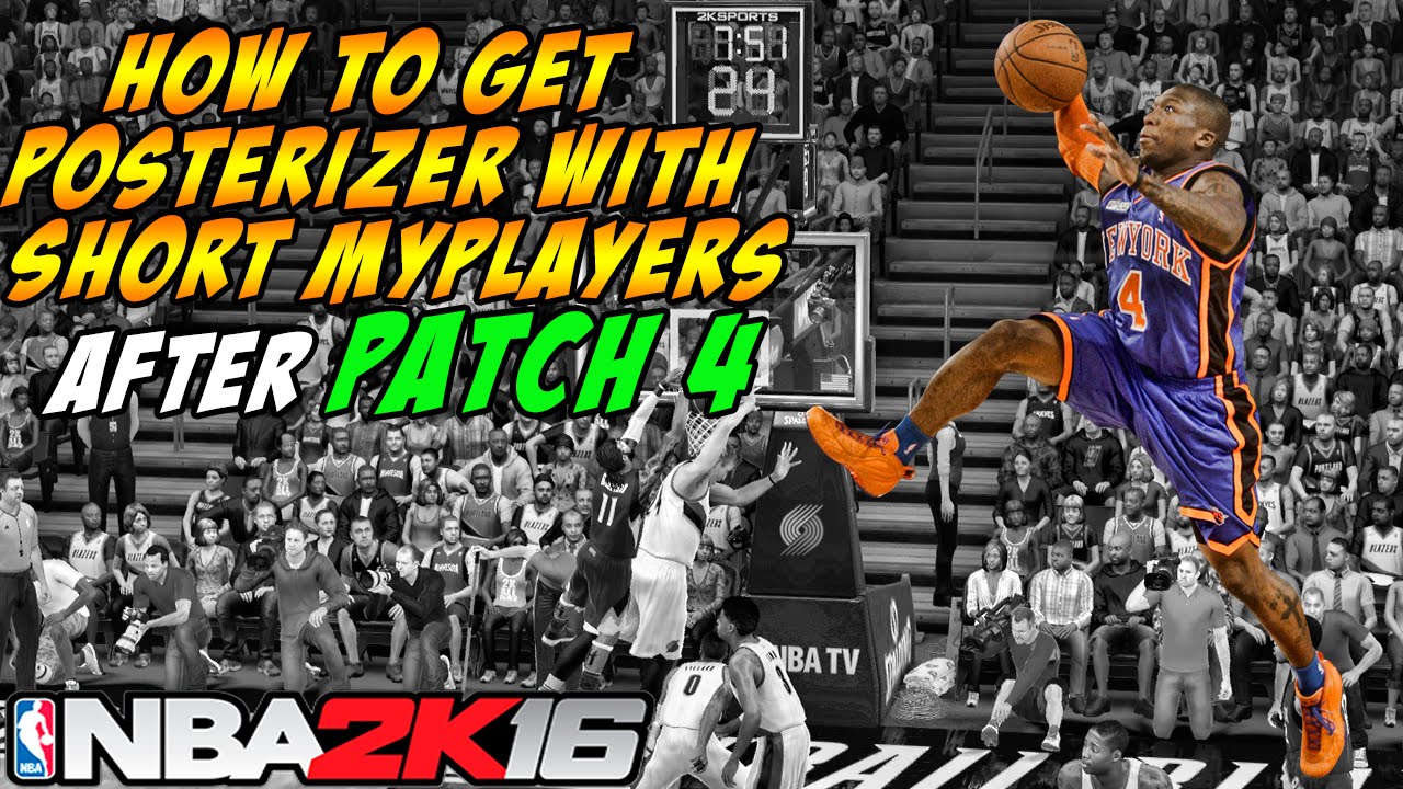 NBA 2K16 Badge Tutorial- How to get Posterizer After Patch 4 with Small ...