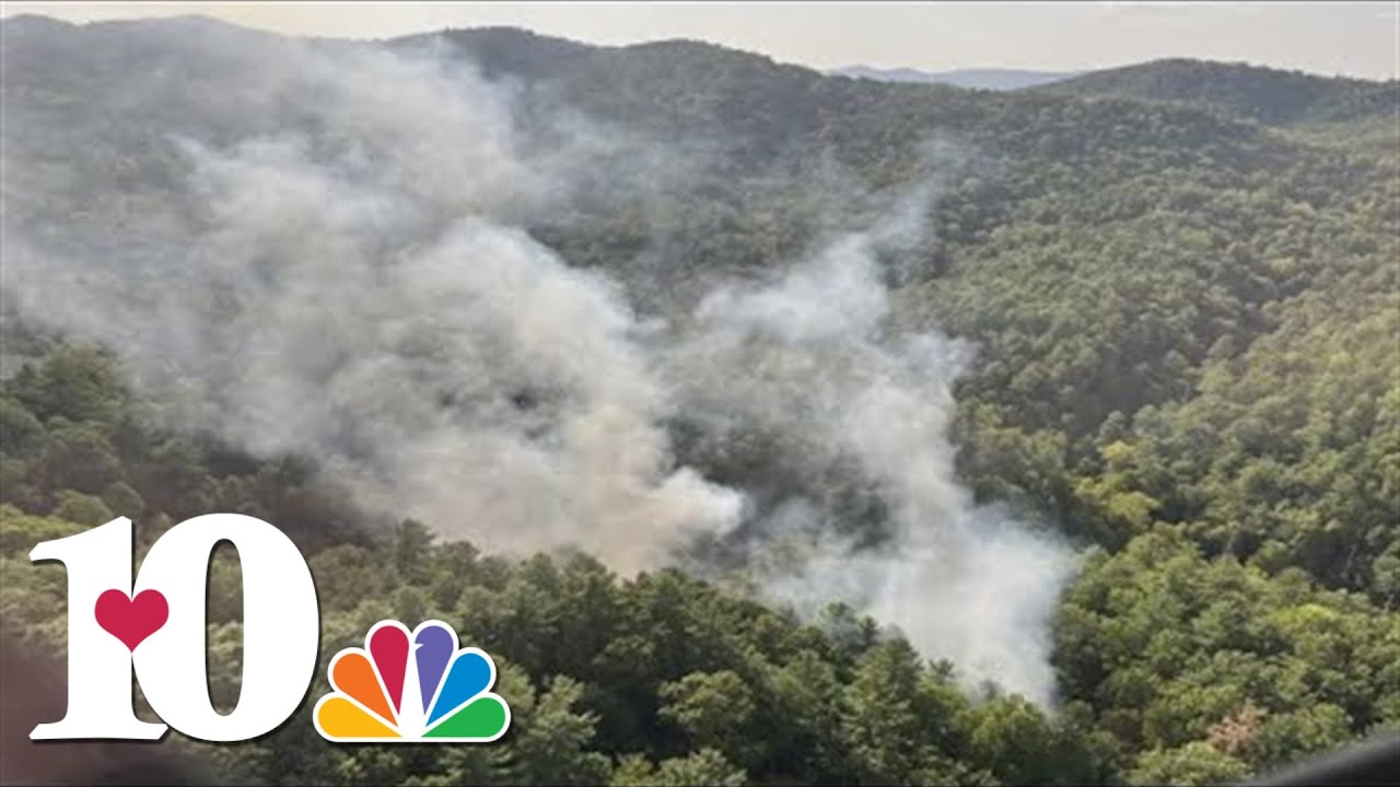 NPS: Flint Gap Fire grows to an estimated 58 acres, 50% contained - YouTube